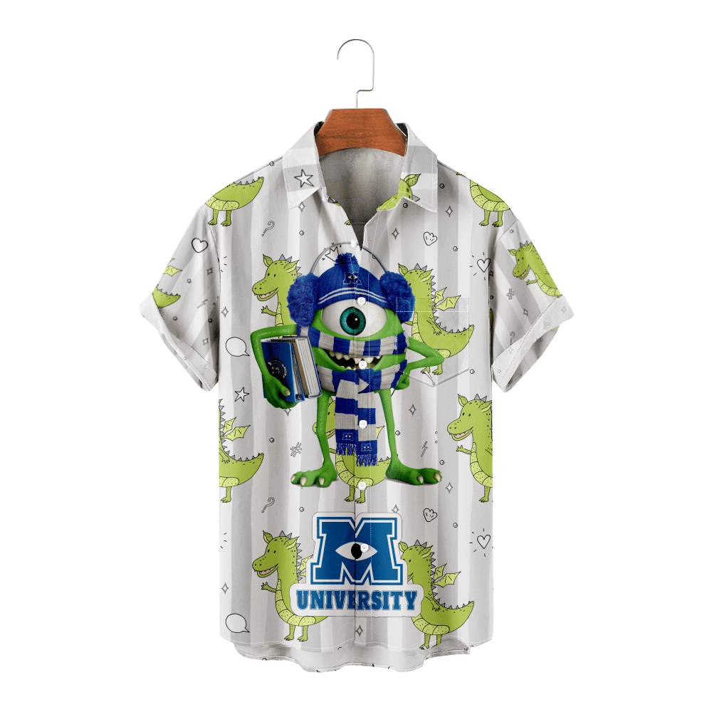 Monsters University Men Apparel Prevalent Funny Attractive Design Shirt ...