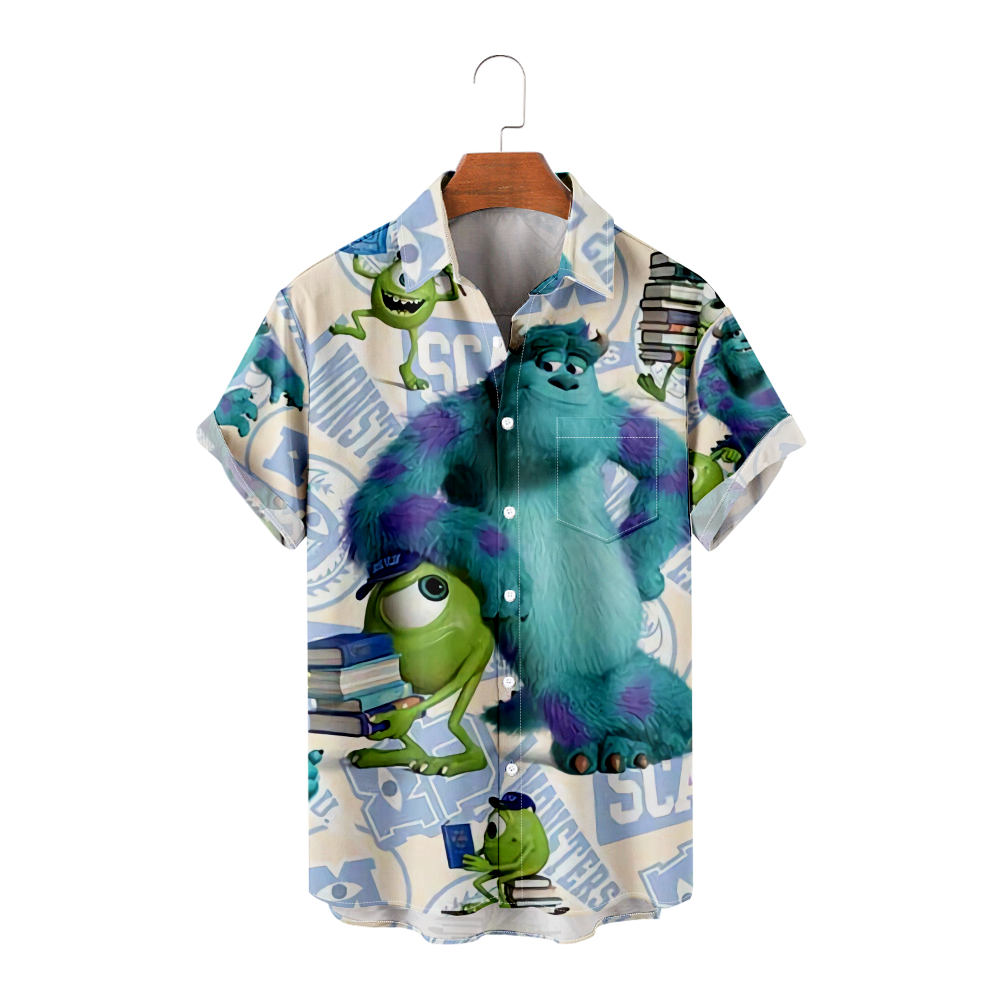 Monsters University Men Apparel Prevalent Unique Animation Paint Top ...