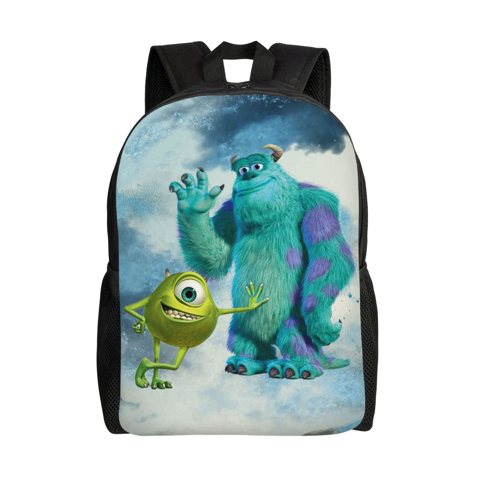 Monsters University Mike Sulley Unisex Backpack Laptop Daypack ...