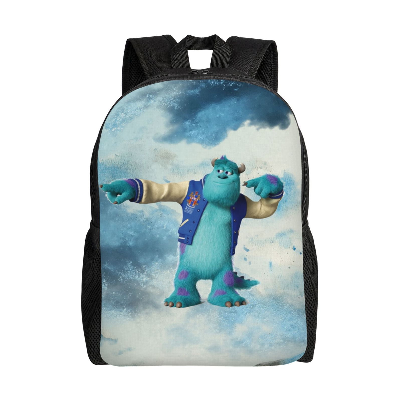 Monsters University Mike Unisex Backpack Laptop Daypack Adjustable ...