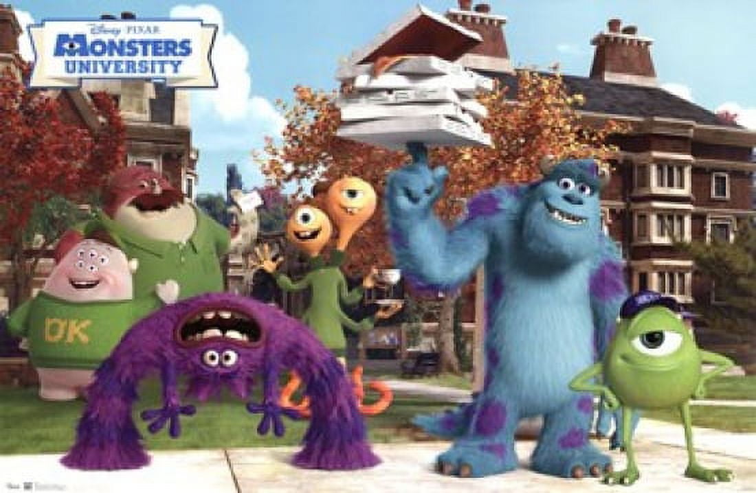 Monsters University - Oozma Kappa Poster Print (36 x 24) - Walmart.com