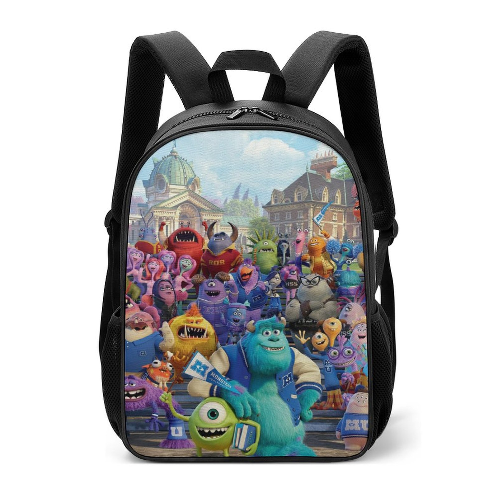Monsters University Poster Backpack Daypack Multipurpose School Bag ...