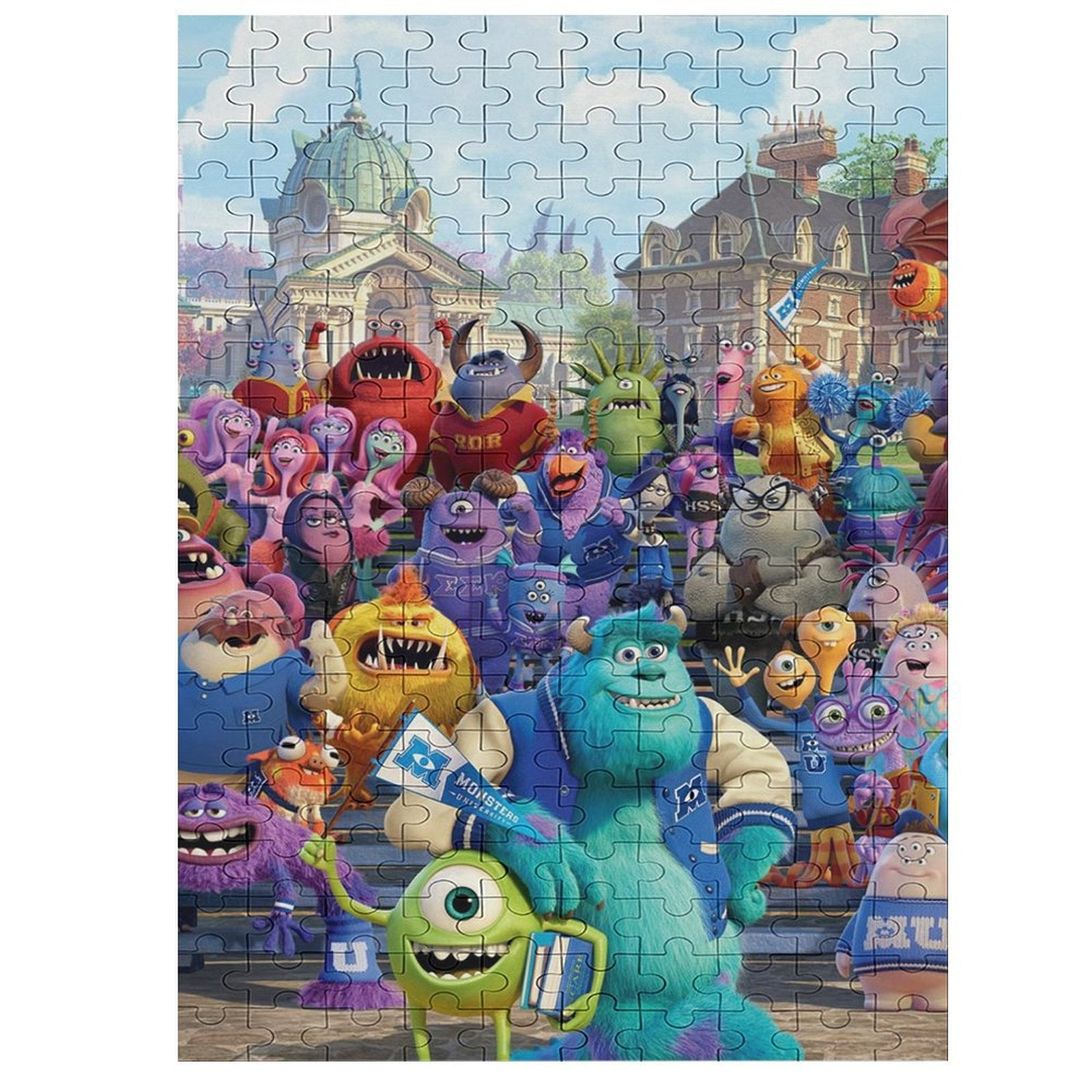 Monsters University Poster Jigsaw Puzzles Interlocking Puzzles Home ...