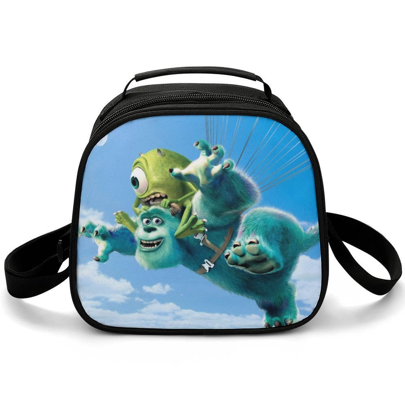 Monsters University Sulley Mike Insulated Lunch Bag Portable Lunch Box ...