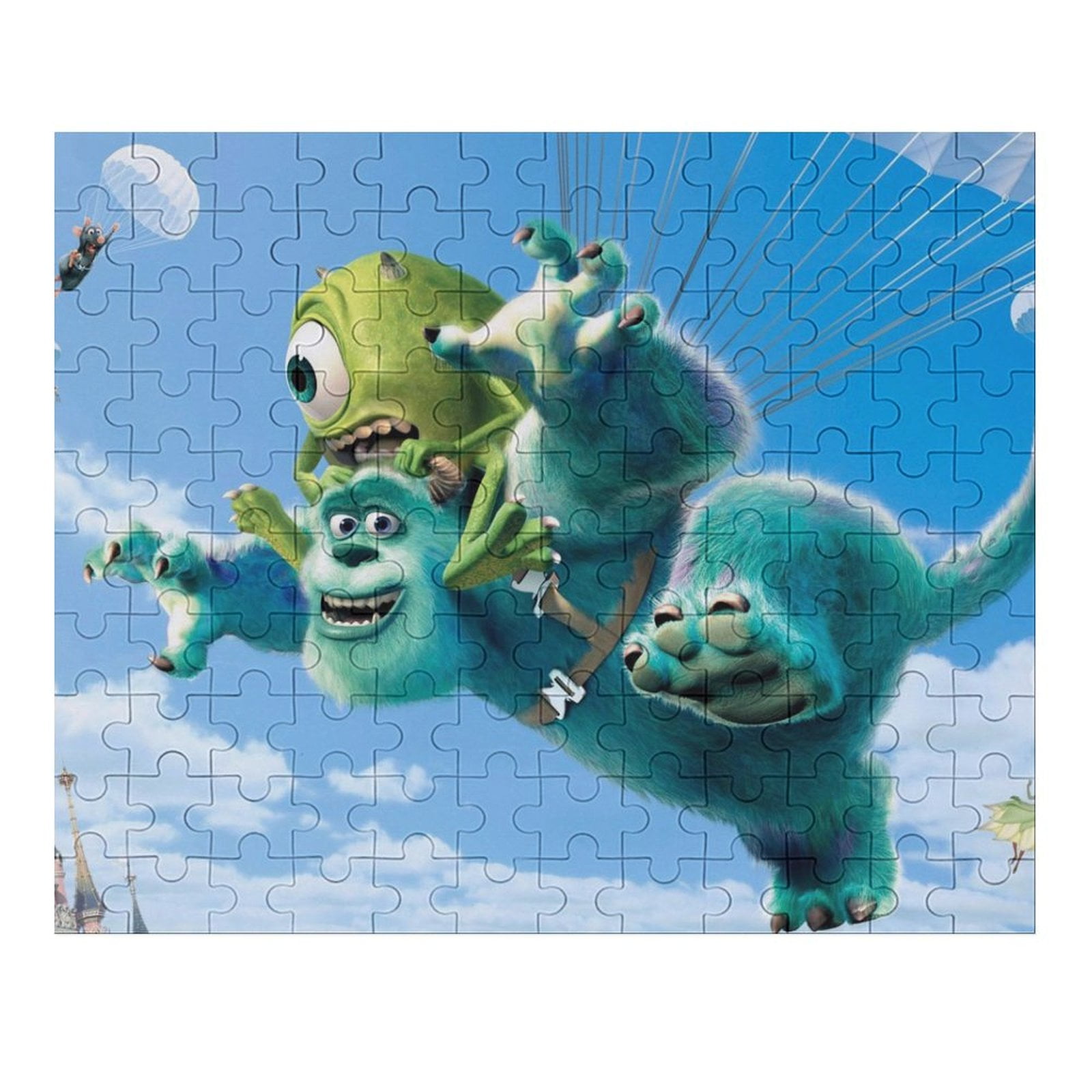 Monsters University Sulley Mike Jigsaw Puzzles Interlocking Puzzles ...