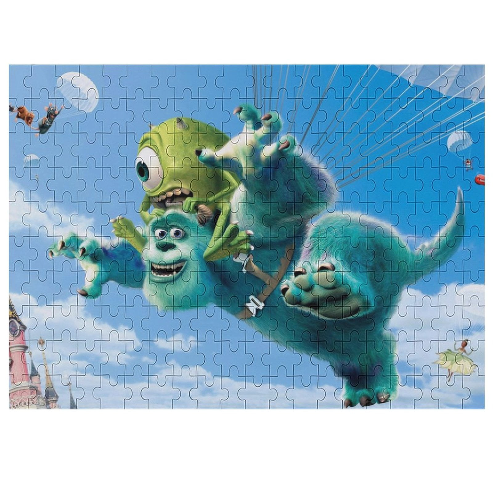 Monsters University Sulley Mike Jigsaw Puzzles Interlocking Puzzles ...