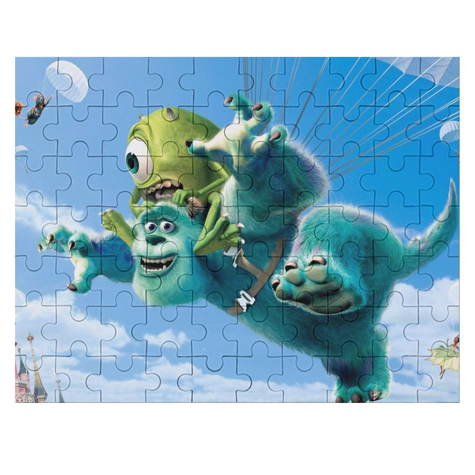 Monsters University Sulley Mike Jigsaw Puzzles Interlocking Puzzles ...