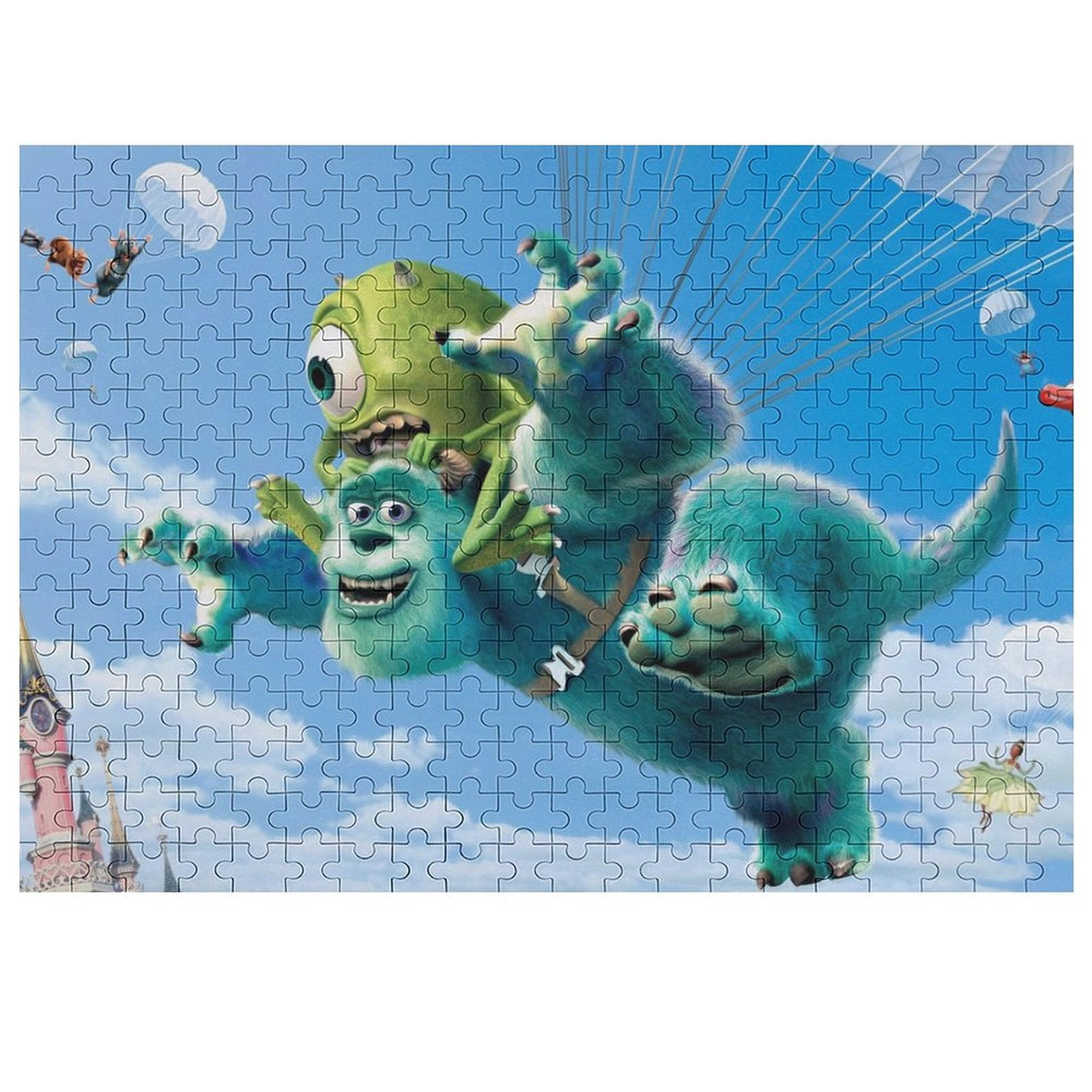 Monsters University Sulley Mike Jigsaw Puzzles Interlocking Puzzles ...