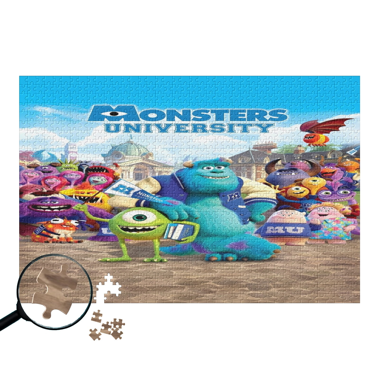 Monsters University Wooden Jigsaw Puzzle.300 Pieces - Walmart.com