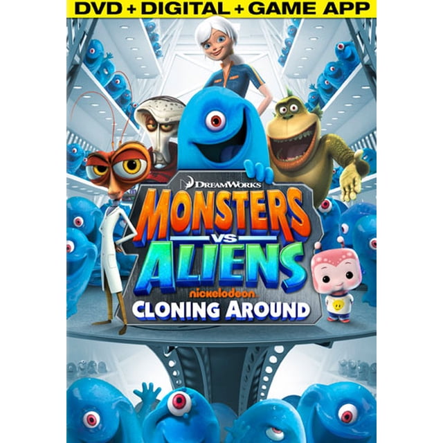 Pre-Owned Monsters Vs Aliens: Cloning Around (DVD) - Walmart Business ...