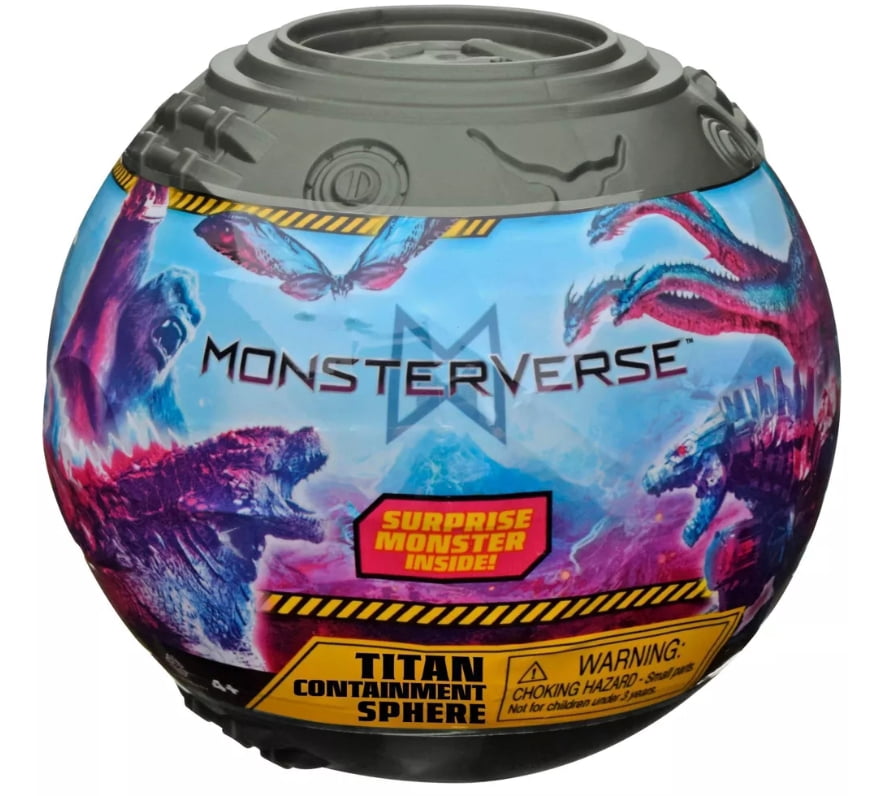 Monsterverse 3.5In Monster Containment Capsule - 2.5" Figure Each ...