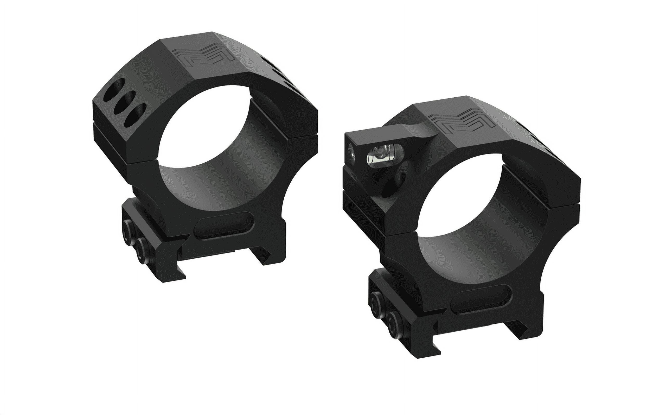 Monstrum 30mm Precision Picatinny V2 Scope Rings w/Level Bubble, 1.35 ...