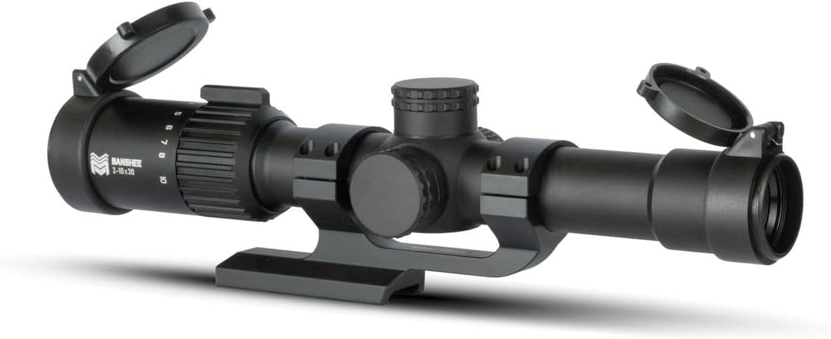 Monstrum Banshee 2-10x30 MPVO Rifle Scope with Offset Scope Mount | CM8 ...