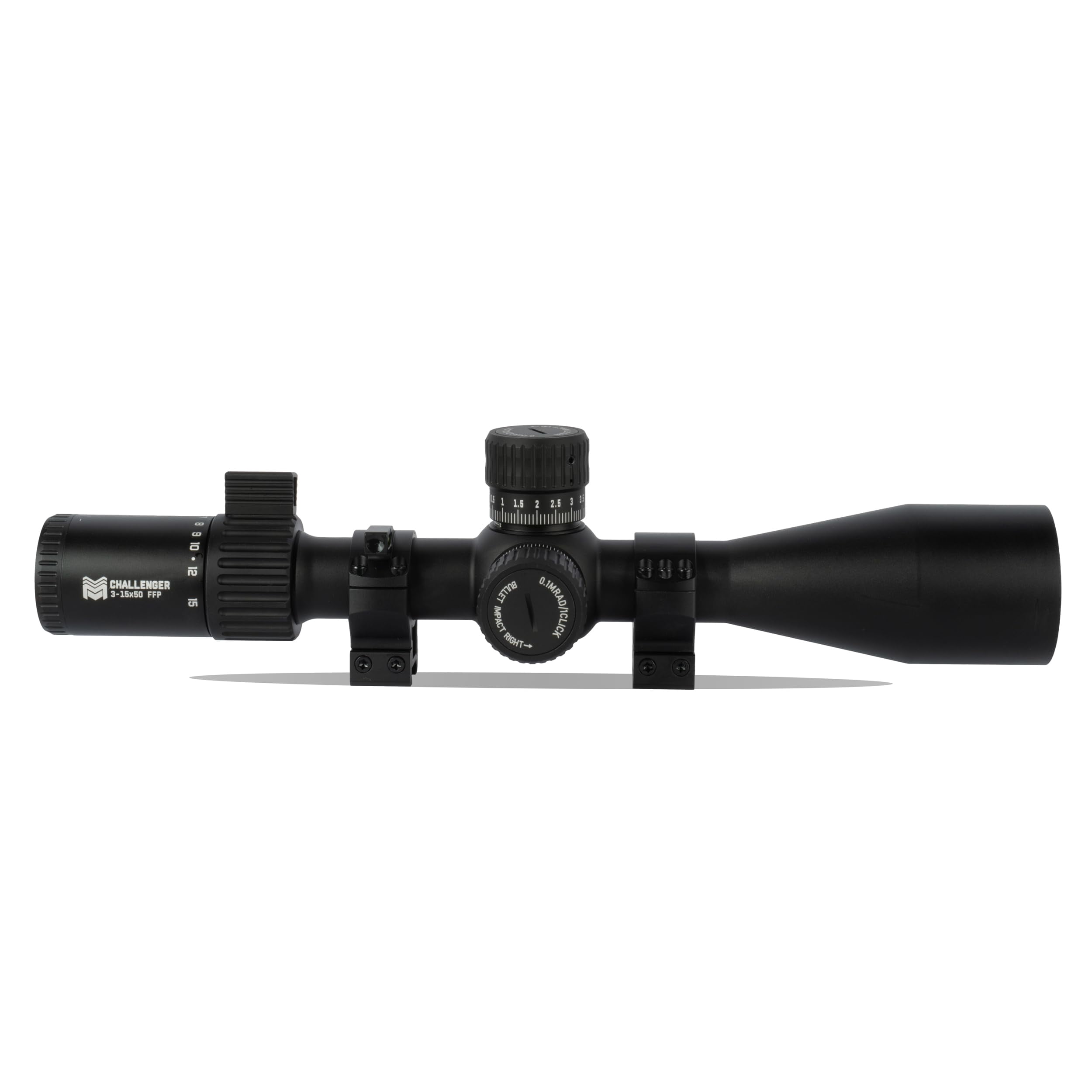 Monstrum Challenger 3-15x50 FFP MPVO Scope | Featuring ED Glass ...
