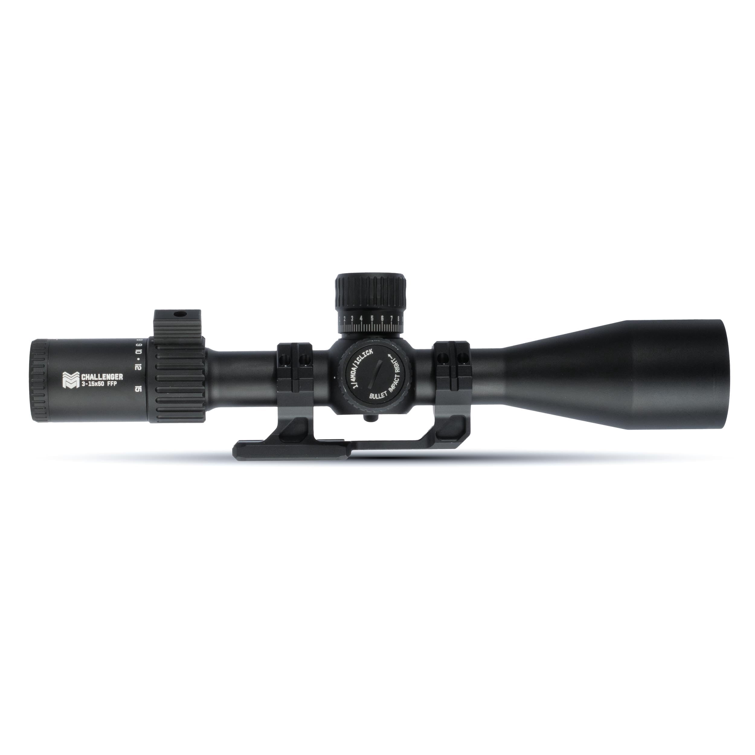 Monstrum Challenger 3-15x50 FFP MPVO Scope | Featuring ED Glass ...
