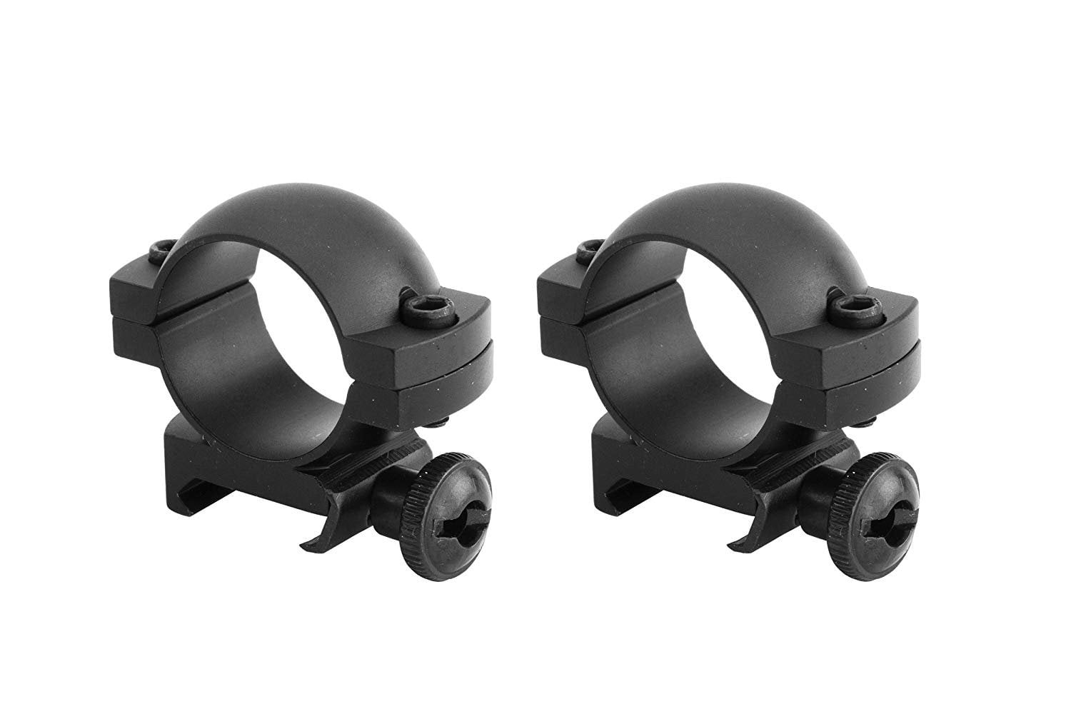"Monstrum Tactical 1"" Scope Ring Set for Picatinny Rail Mount, Low ...
