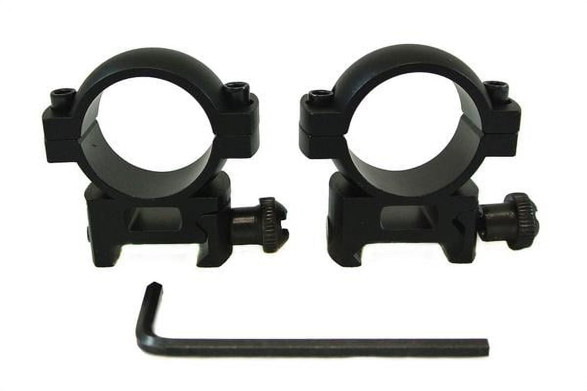 Monstrum Tactical 1 inch Picatinny Rail Optics Mounts, Medium Profile ...