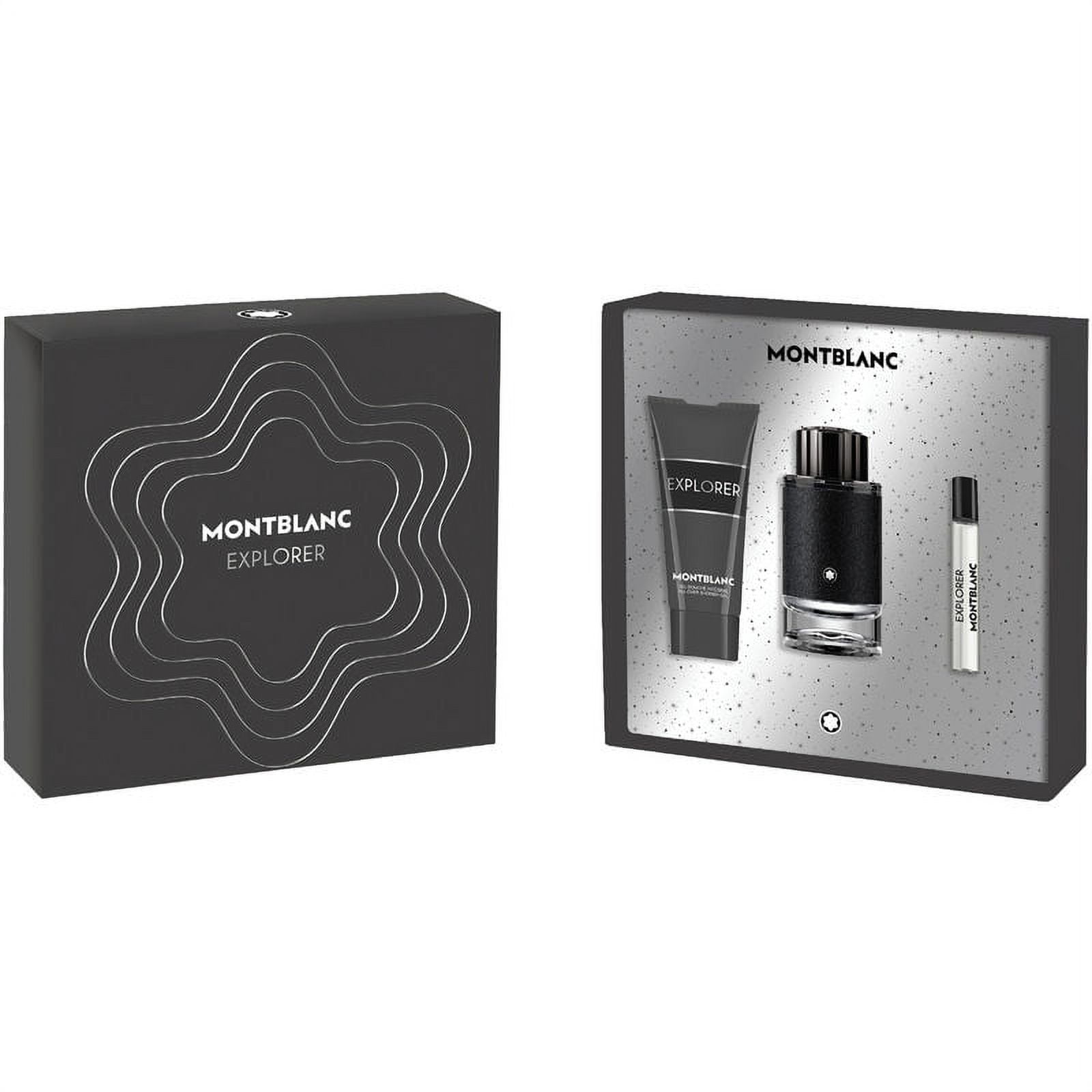 Mont Blanc Explorer Men's Cologne Perfume Fragrance Gift Set - 3 Piece ...