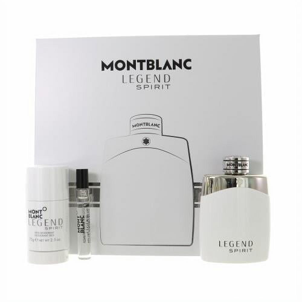 Mont Blanc Mont Blanc Legend Spirit Gift Set Perfume For Men , 3.3 Oz ...