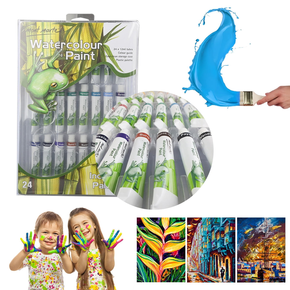 Mont Marte Watercolour Painting Paints Art Supplies Artist Paint ...