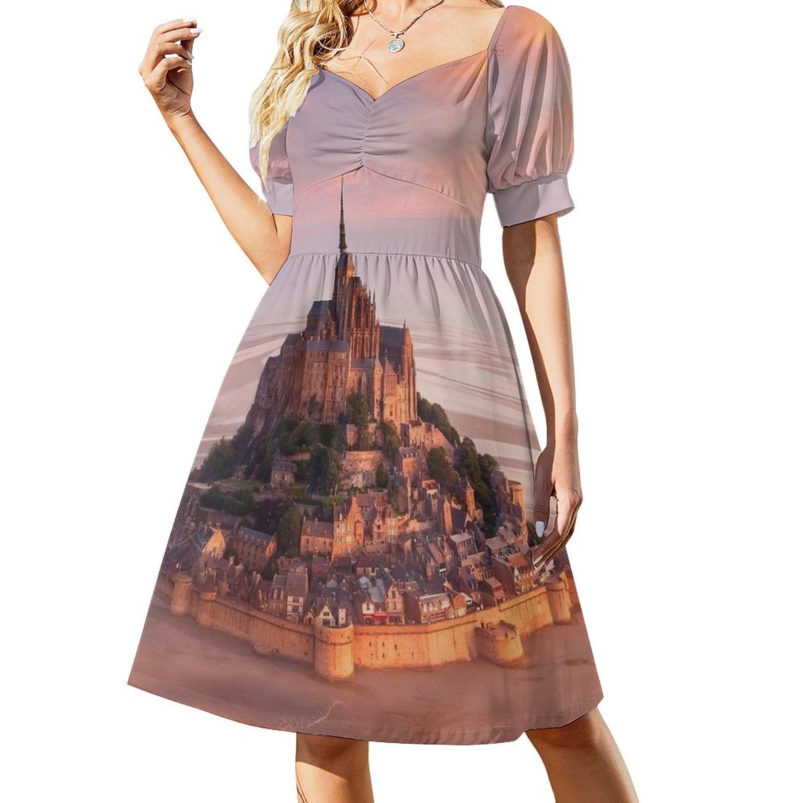 Mont-Saint-Michel France Dress long dress women summer elegant evening ...