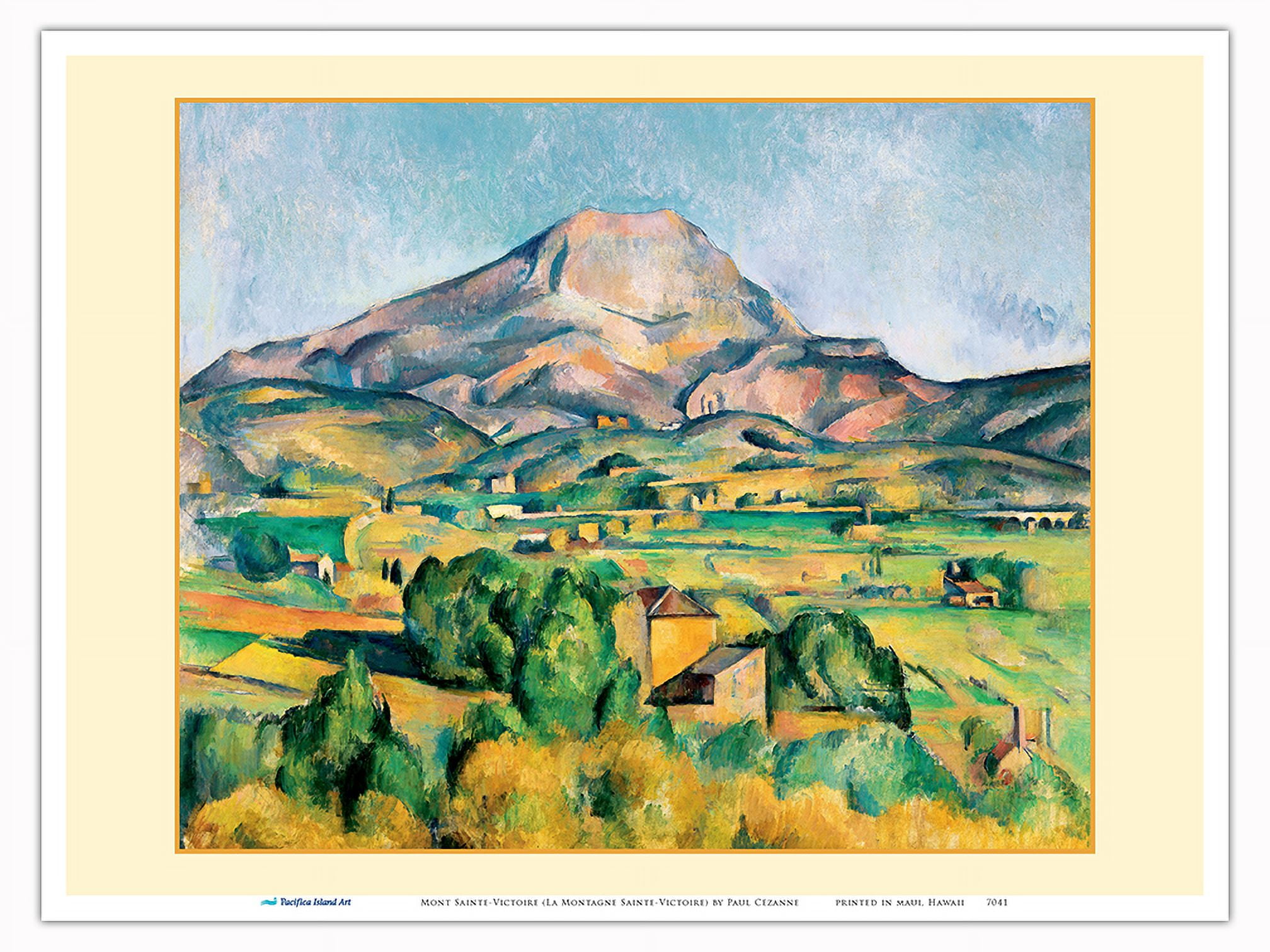 Mont Sainte-Victoire (La Montagne Sainte-Victoire) - From an Original ...