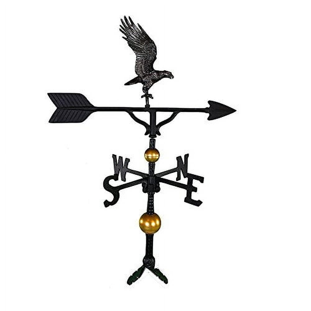 Montague Metal Products 32-Inch Deluxe Weathervane with Swedish Iron ...