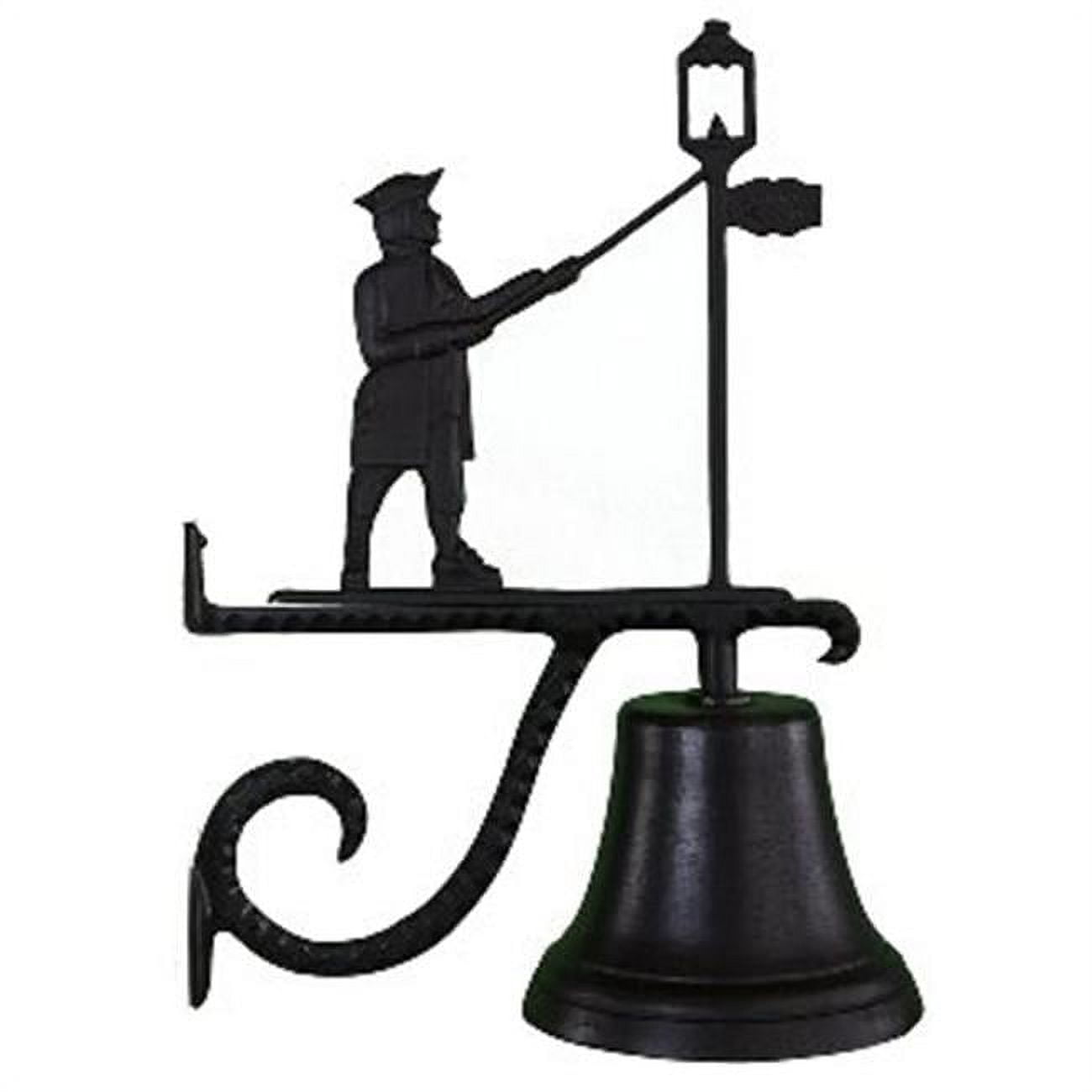 Montague Metal Products CB-1-90-SB Cast Bell With Satin Black ...