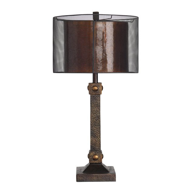 Montana 31-Inch Table Lamp, Copper Bronze - Walmart.com