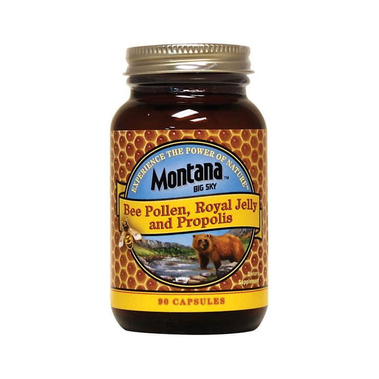 Montana Big Sky Bee Pollen, Royal Jelly, Propolis Dietary Supplement ...