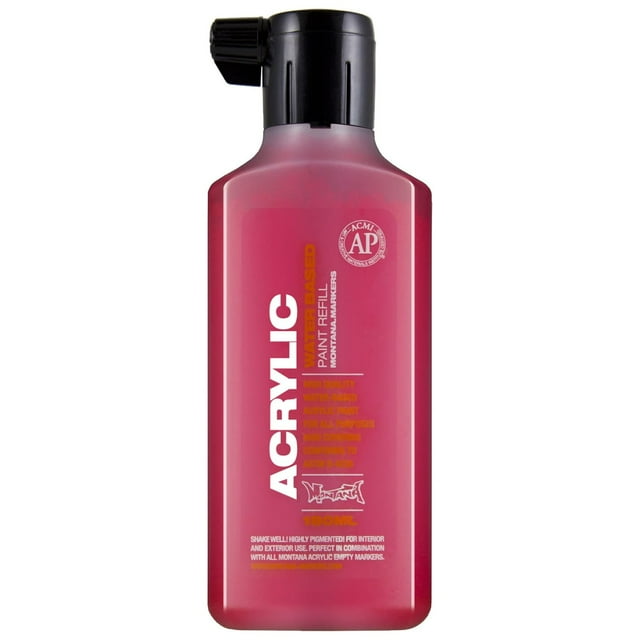 Montana Cans Acrylic Marker Ink Refills, 180ml Bottle, Shock Kent Blood ...