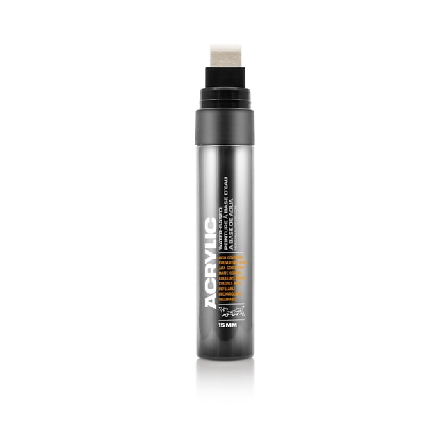Montana Cans Acrylic Paint Marker, 15mm, Standard Nib, Shock Black ...