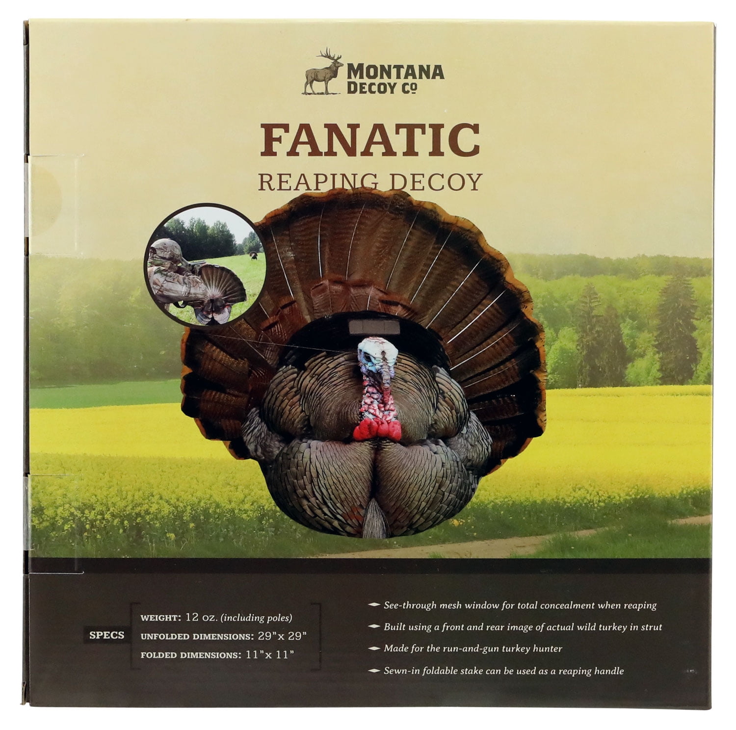 Montana Decoy 0058 Fanatic Turkey Decoy - Walmart.com