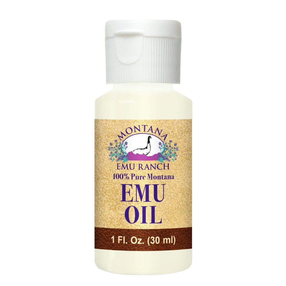 Montana Emu Ranch Co. 100% Pure Montana Emu Oil-Plastic Bottle 1 oz ...
