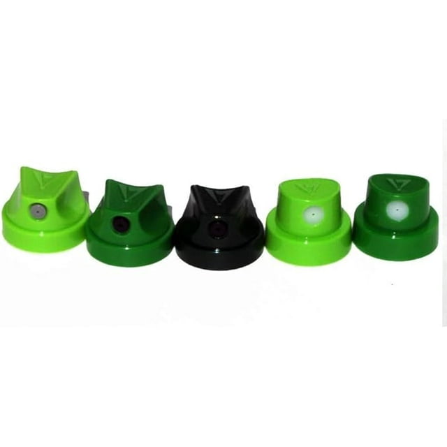 Montana Gold Level Green Caps Bulk Set of 50 for Street Art Spray Paint ...