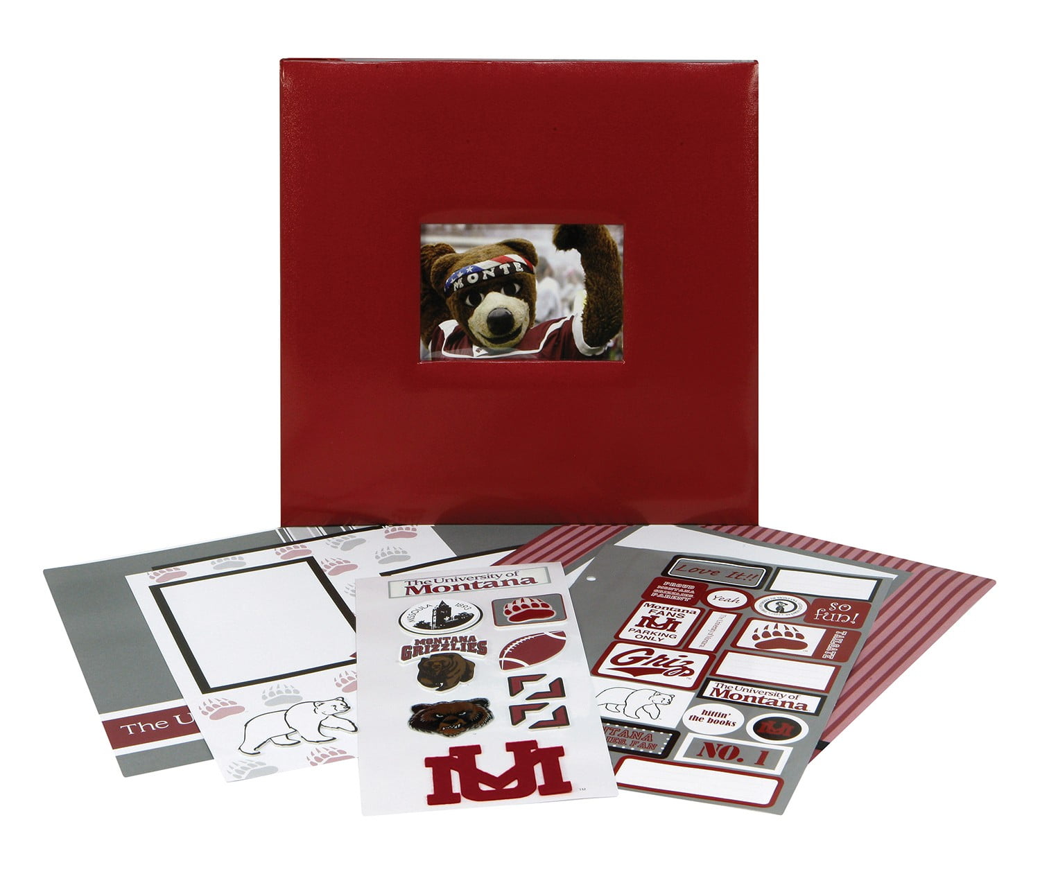 Montana Grizzlies 12 x12 Complete Scrapbook Kit - Walmart.com