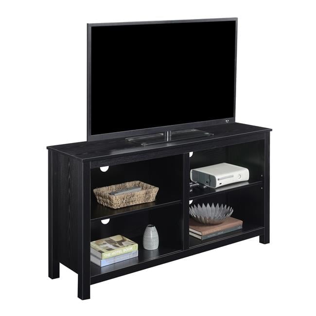 Montana Highboy TV Stand with Shelves for TVs up to 65 in. - Black ...