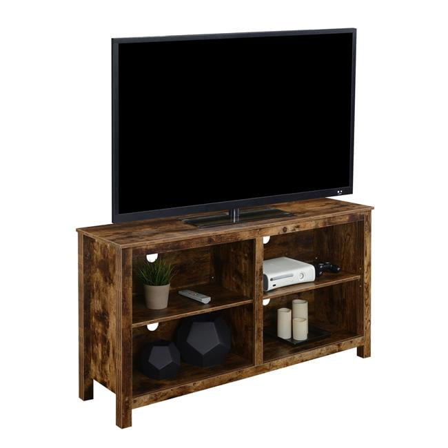 Montana Highboy TV Stand with Shelves for TVs up to 65 in. - Walnut ...