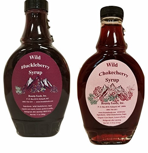 Montana Huckleberry Chokecherry AJH3 Syrup Breakfast - Gift-set (2) 11 ...