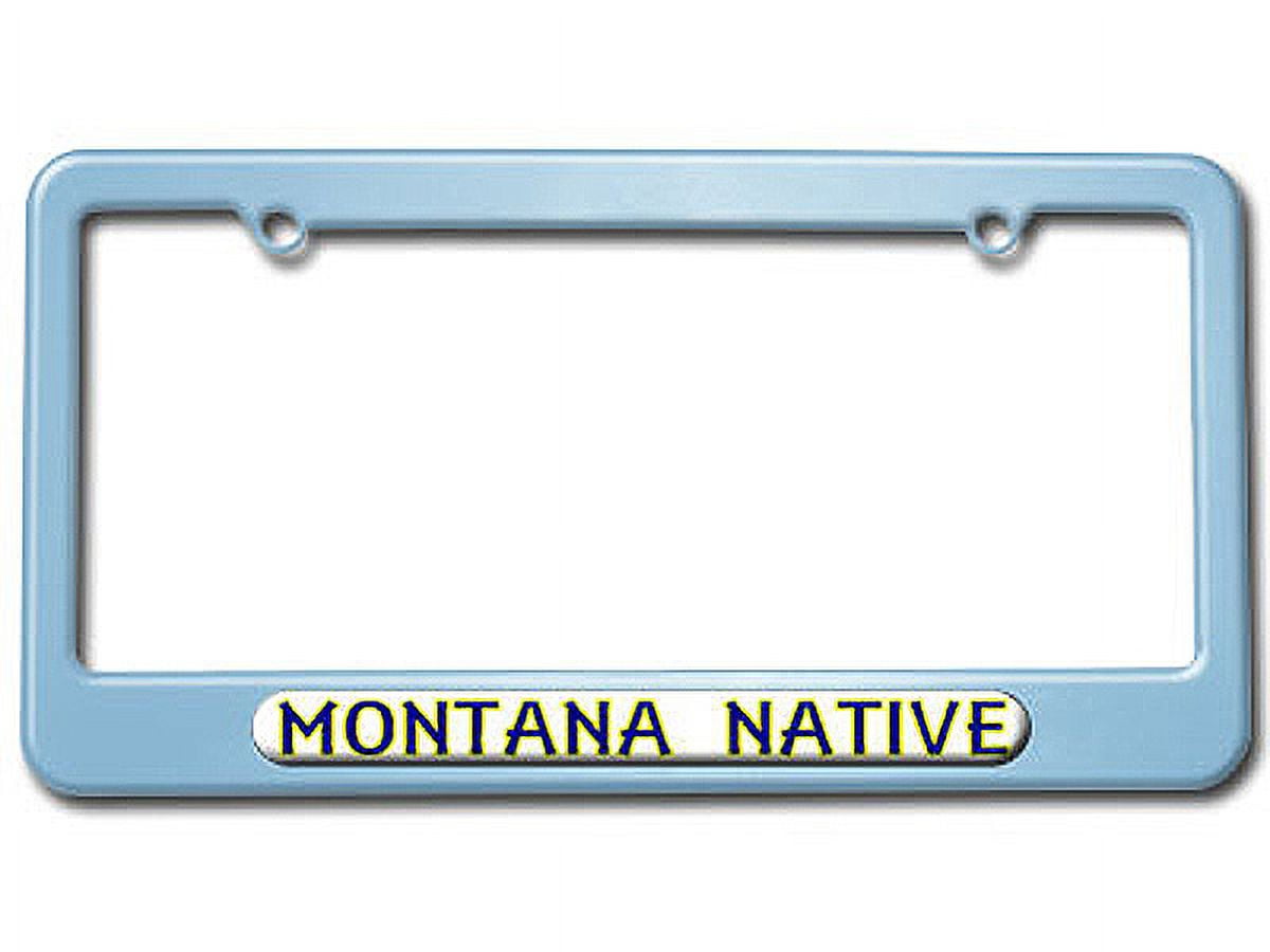 Montana Native - State Pride License Plate Frame - Walmart.com