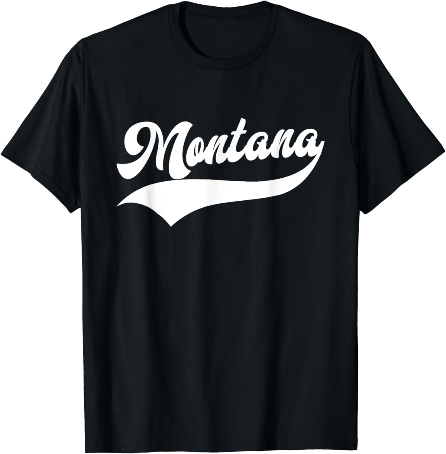 Montana - Retro / Throwback Design - Classic T-Shirt - Walmart.com