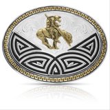 Montana Silversmiths Bold Southwest Silver Tone - Acc Buckle - 50317 ...