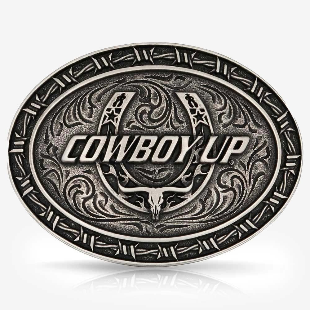 Montana Silversmiths Rodeo Series Attitude Western Belt Buckle Cowboy ...