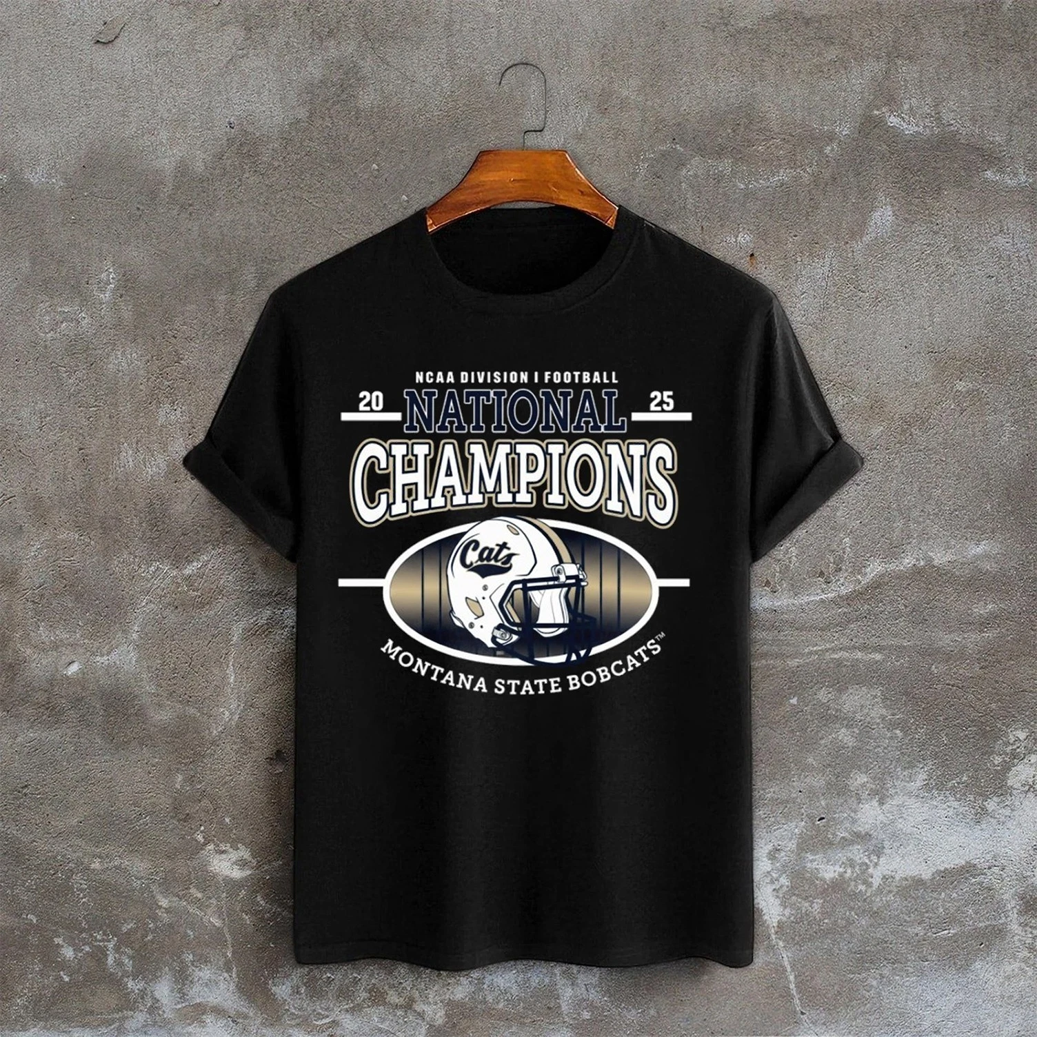 Montana State Bobcats Football 2025 FCS National Champions TShirt ...