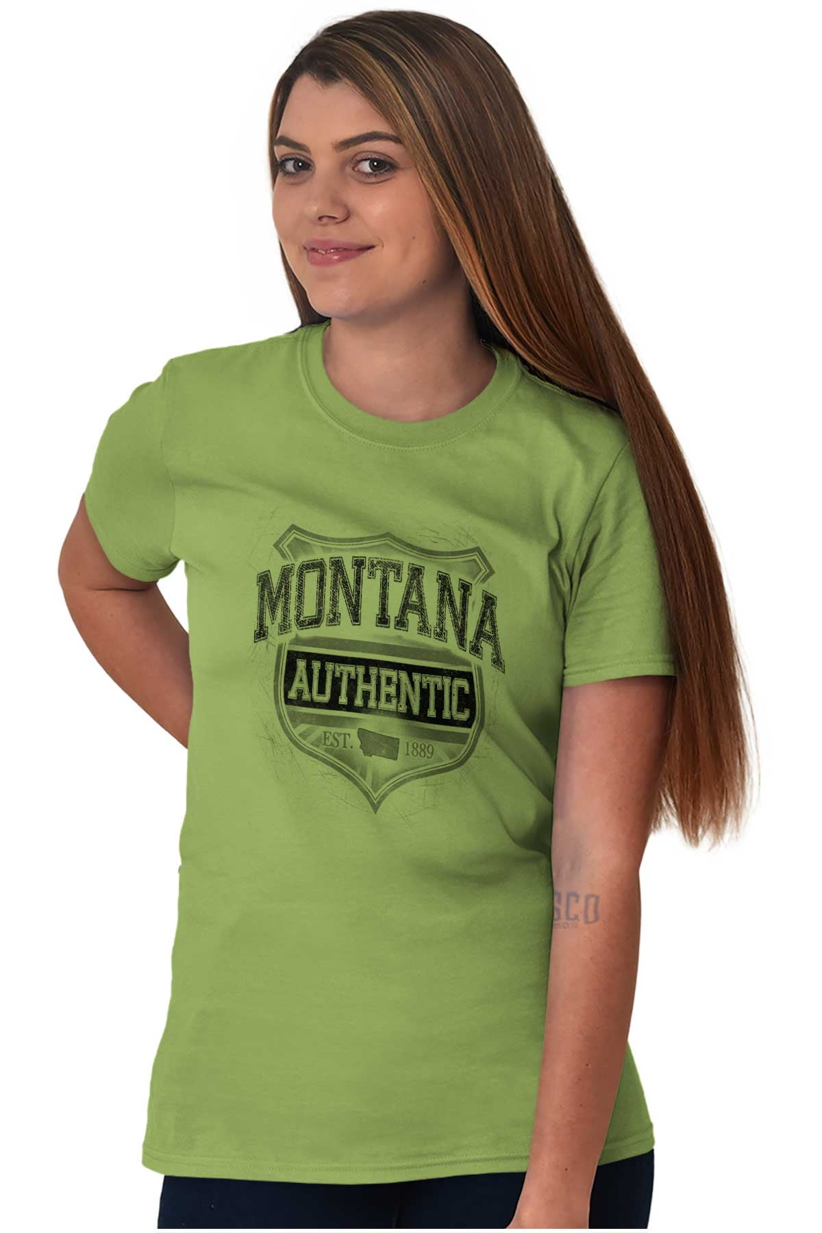Montana State Est 1889 Pride Souvenir Men's Graphic T Shirt Tees Brisco ...