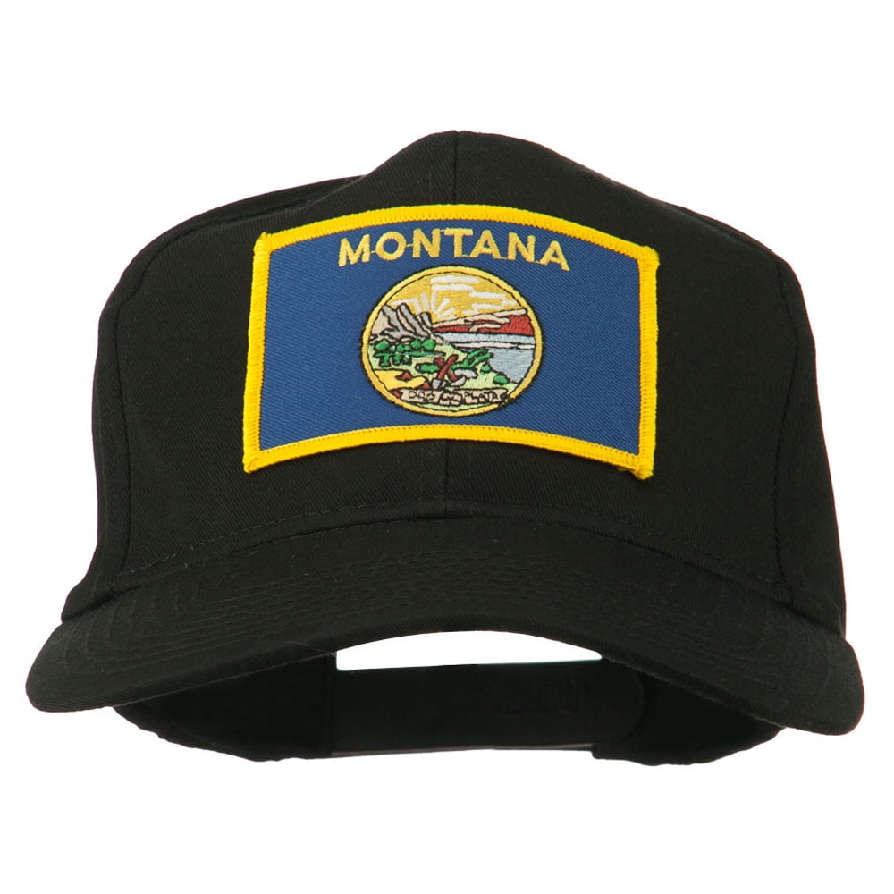 Montana State High Profile Patch Cap - Black OSFM - Walmart.com