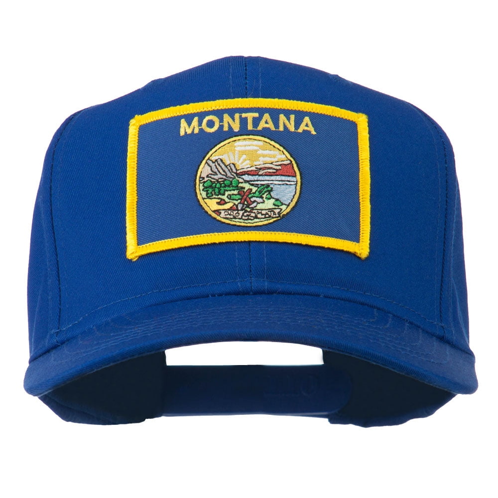 Montana State High Profile Patch Cap - Royal OSFM - Walmart.com
