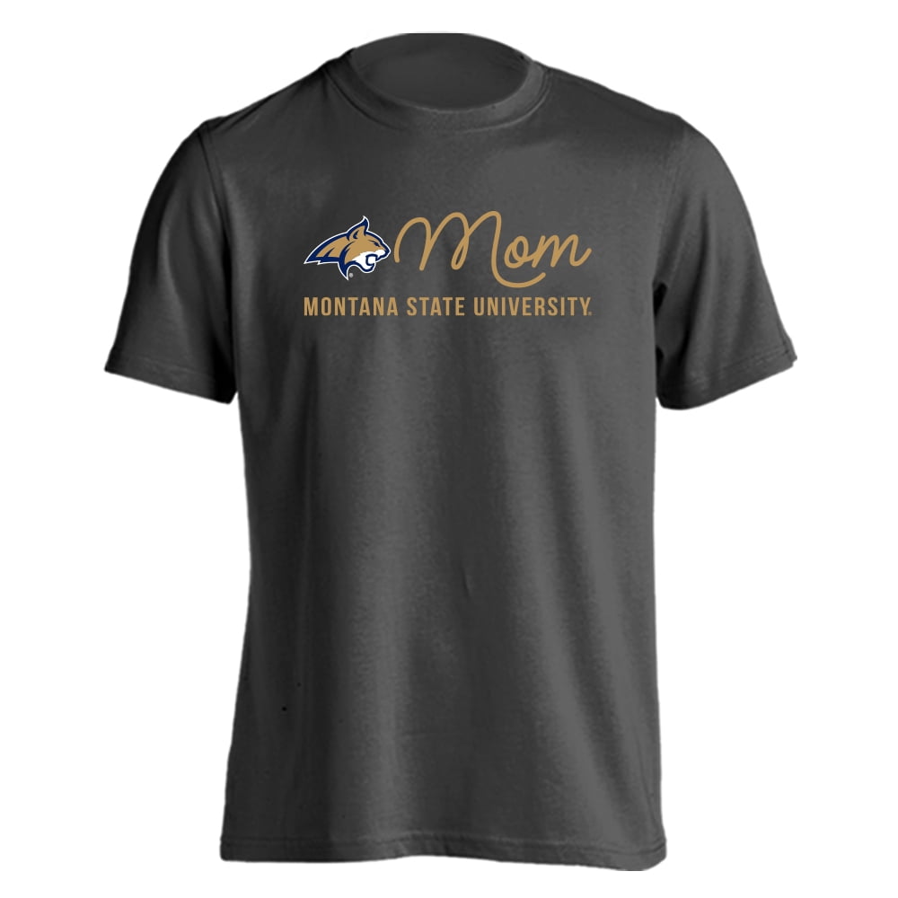 Montana State University Bobcats Mom Proud Parent Short Sleeve T-Shirt ...