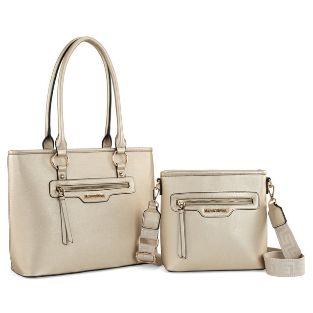 Montana West 2Pcs Handbags Set for Women Large Tote Bags Purse with ...