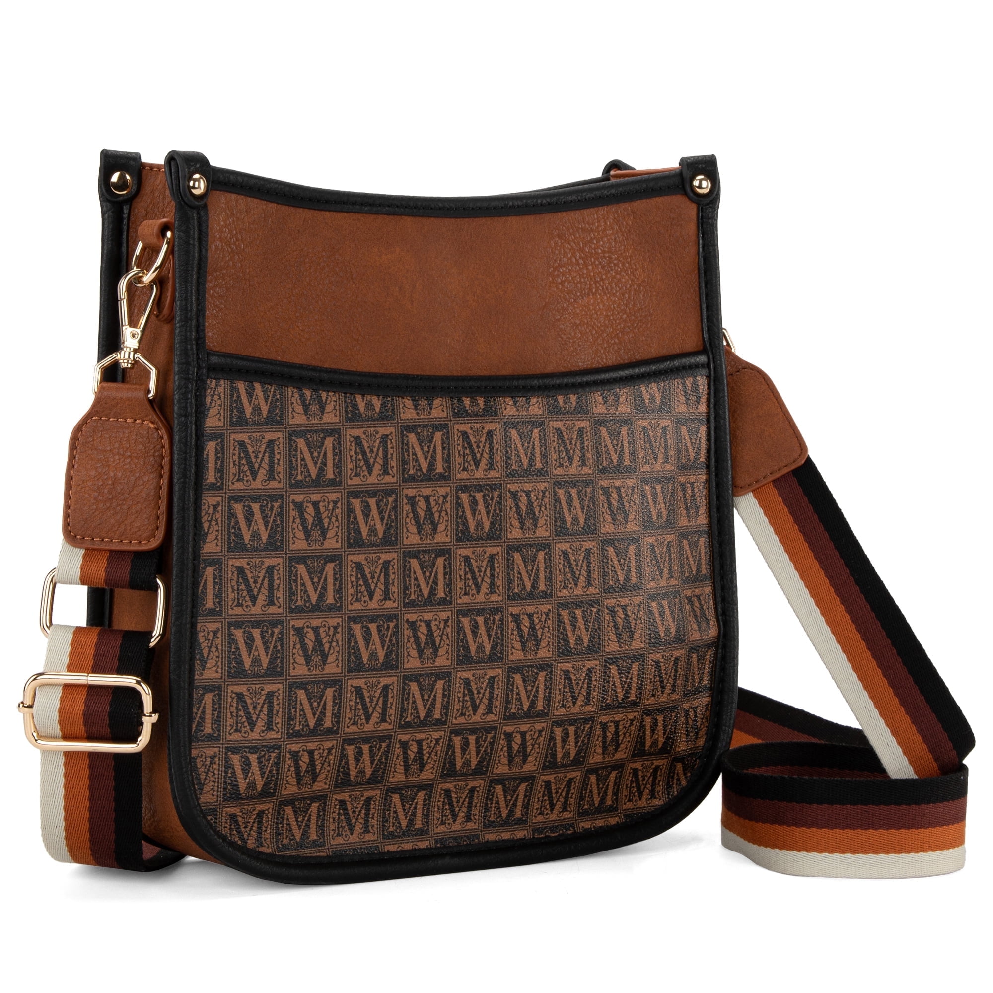 Montana West Crossbody Bags for Women Woven Vegan Leather Hobo Purses Shoulder Handbags with ...